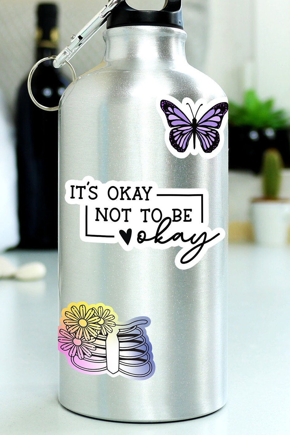 It's Okay Not to Be Okay Sticker - Waterproof Vinyl Decal - Etsy