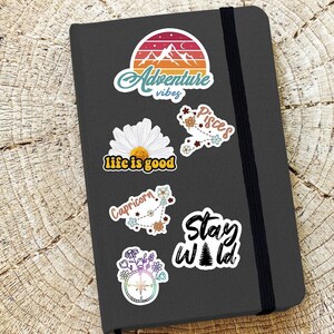 Stay Wild, Outdoorsy Sticker, Hiking Sticker, Laptop Sticker, Vinyl ...