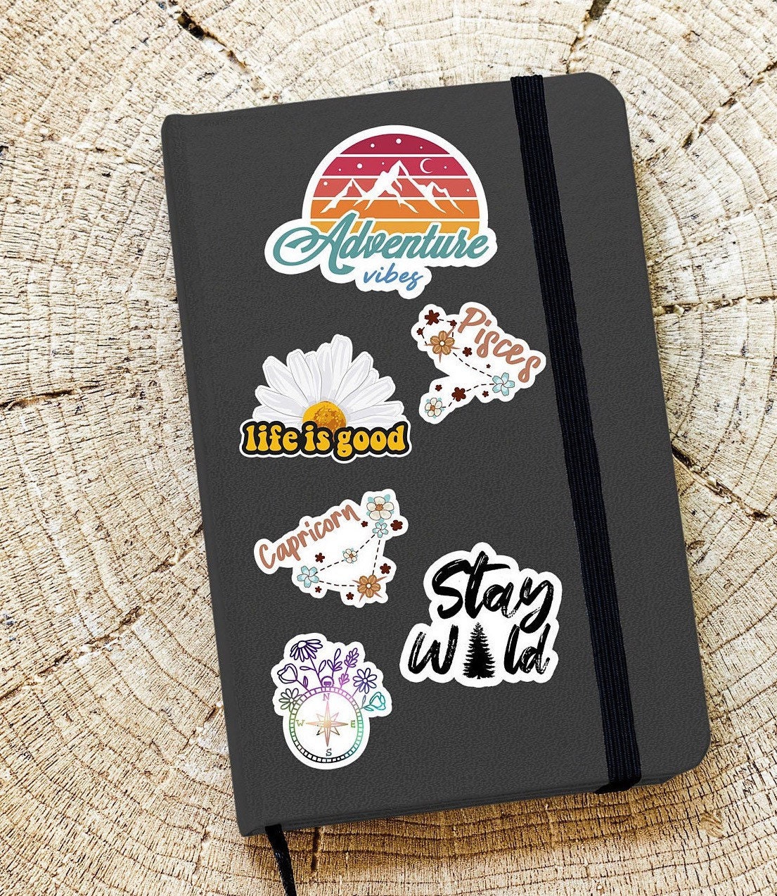 Stay Wild Outdoorsy Sticker Hiking Sticker Laptop Sticker - Etsy