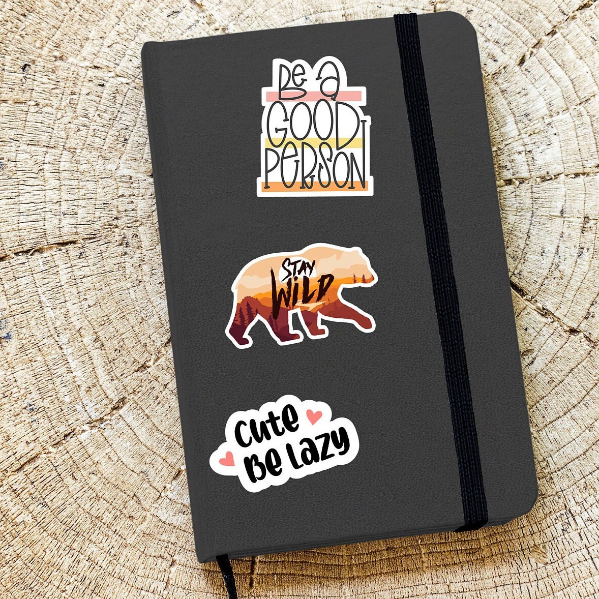 Stay Wild Bear Sticker, Outdoorsy Sticker, Waterproof Vinyl Sticker ...