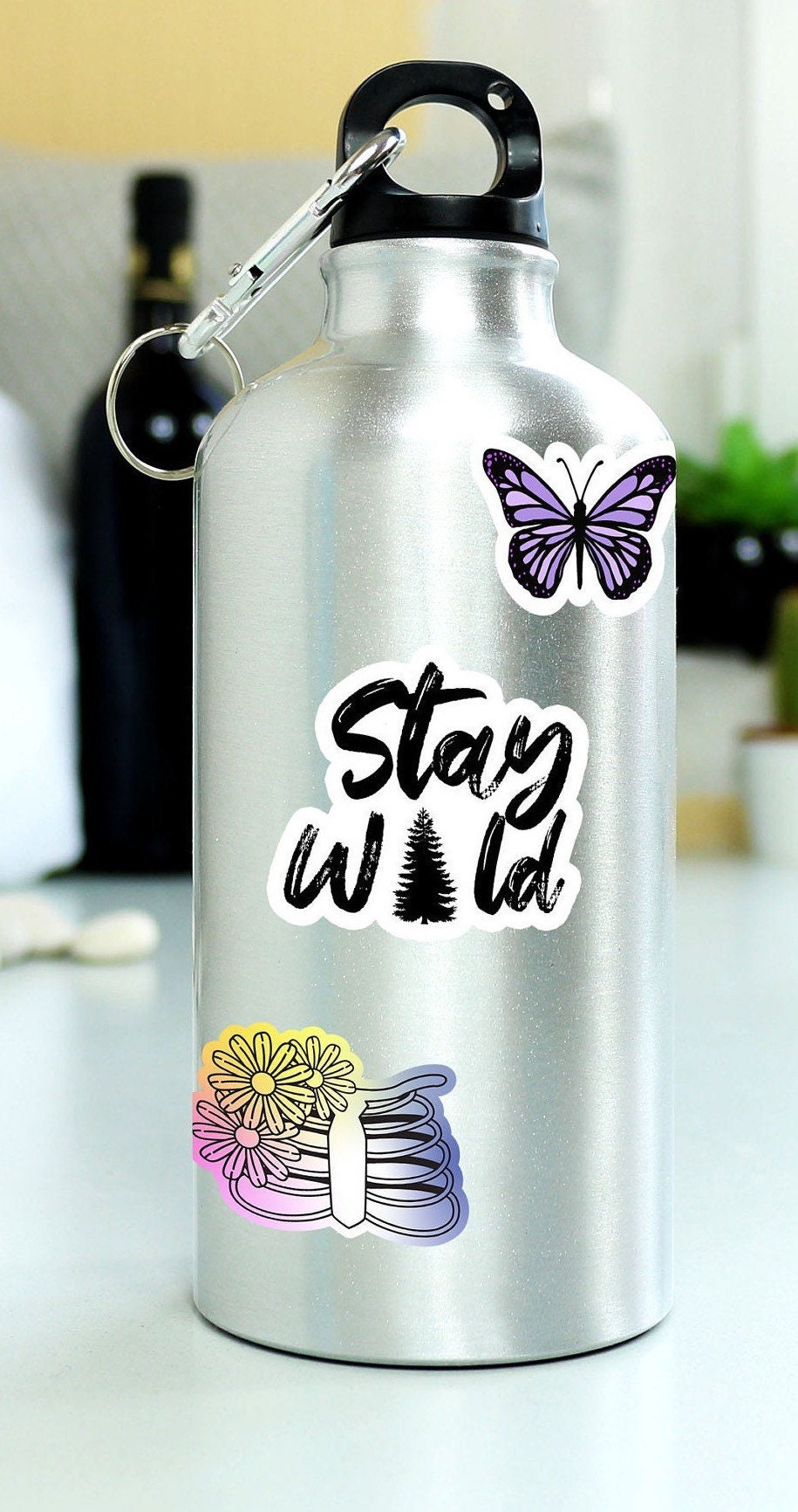 Stay Wild Outdoorsy Sticker Hiking Sticker Laptop Sticker - Etsy