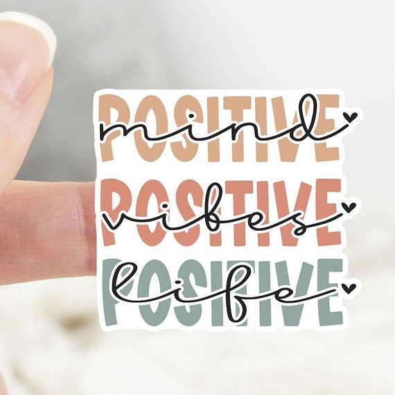 Cute Positive Sticker Laptop Sticker Vinyl Water Bottle - Etsy