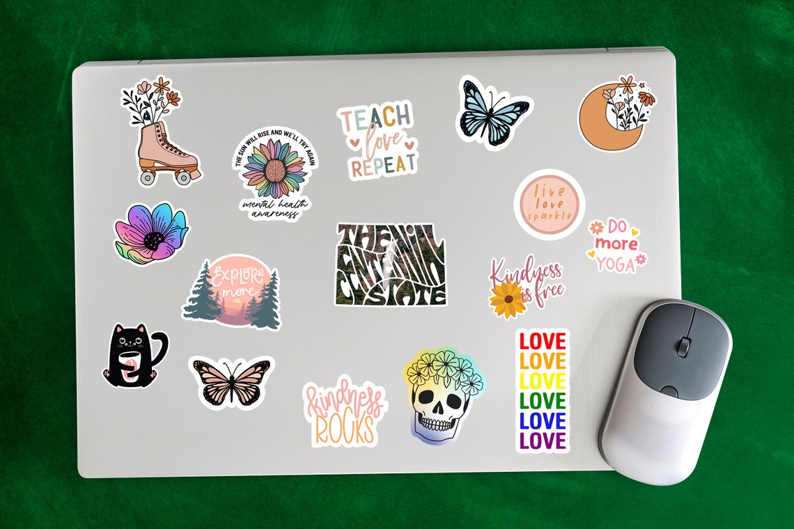 50 States Sticker Gift Idea Car Sticker Waterproof Sticker | Etsy