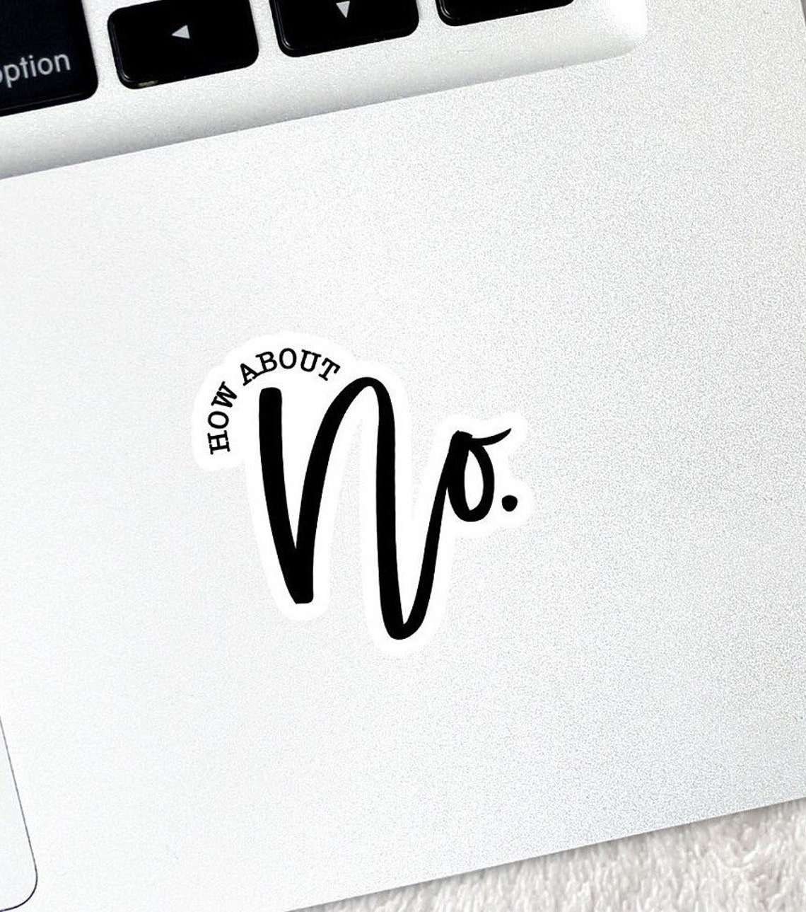 How About No Sticker Vinyl Sticker Funny Sticker Hydroflask - Etsy