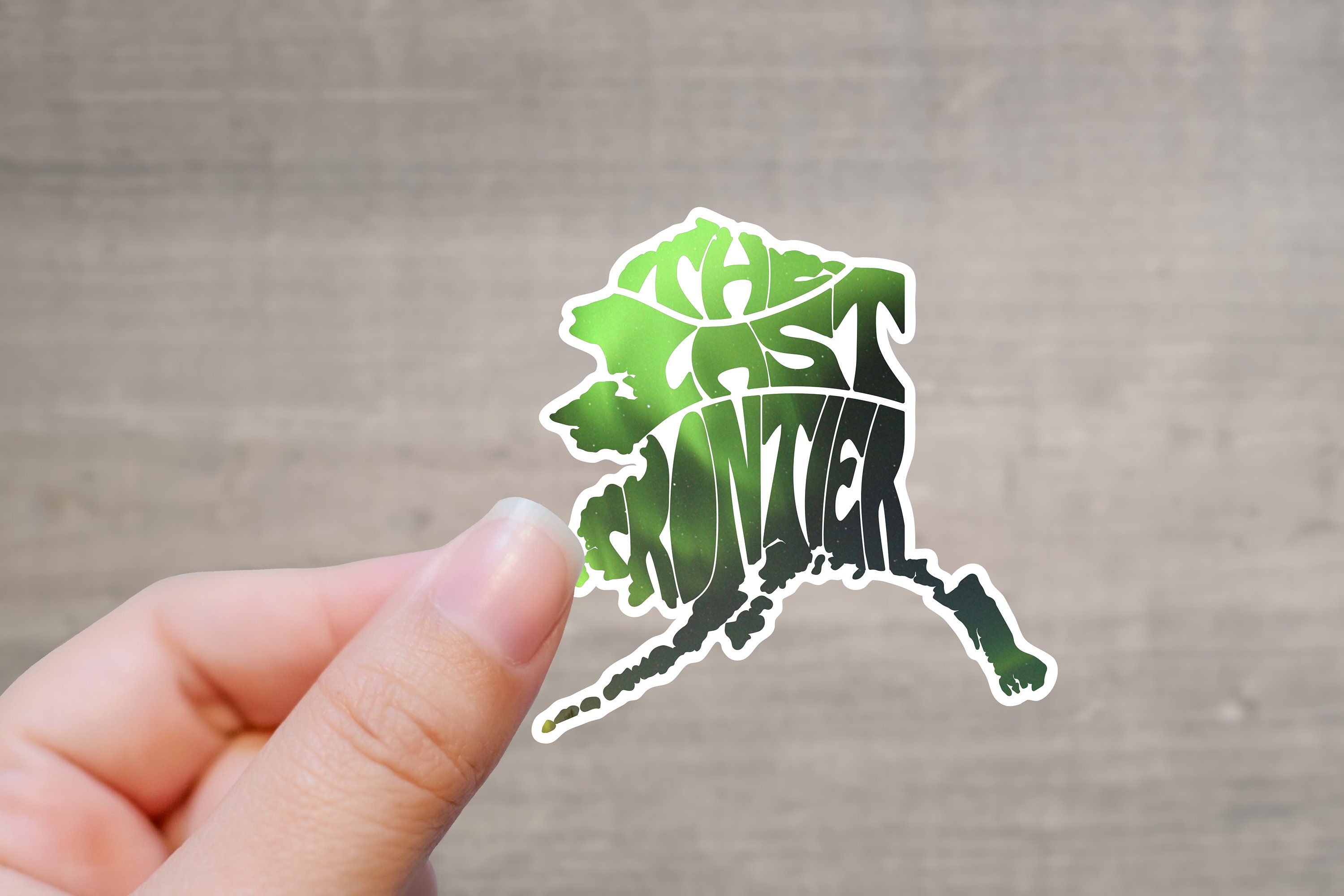 50 States Sticker, Gift Idea, Car Sticker, Waterproof Sticker, Laptop ...