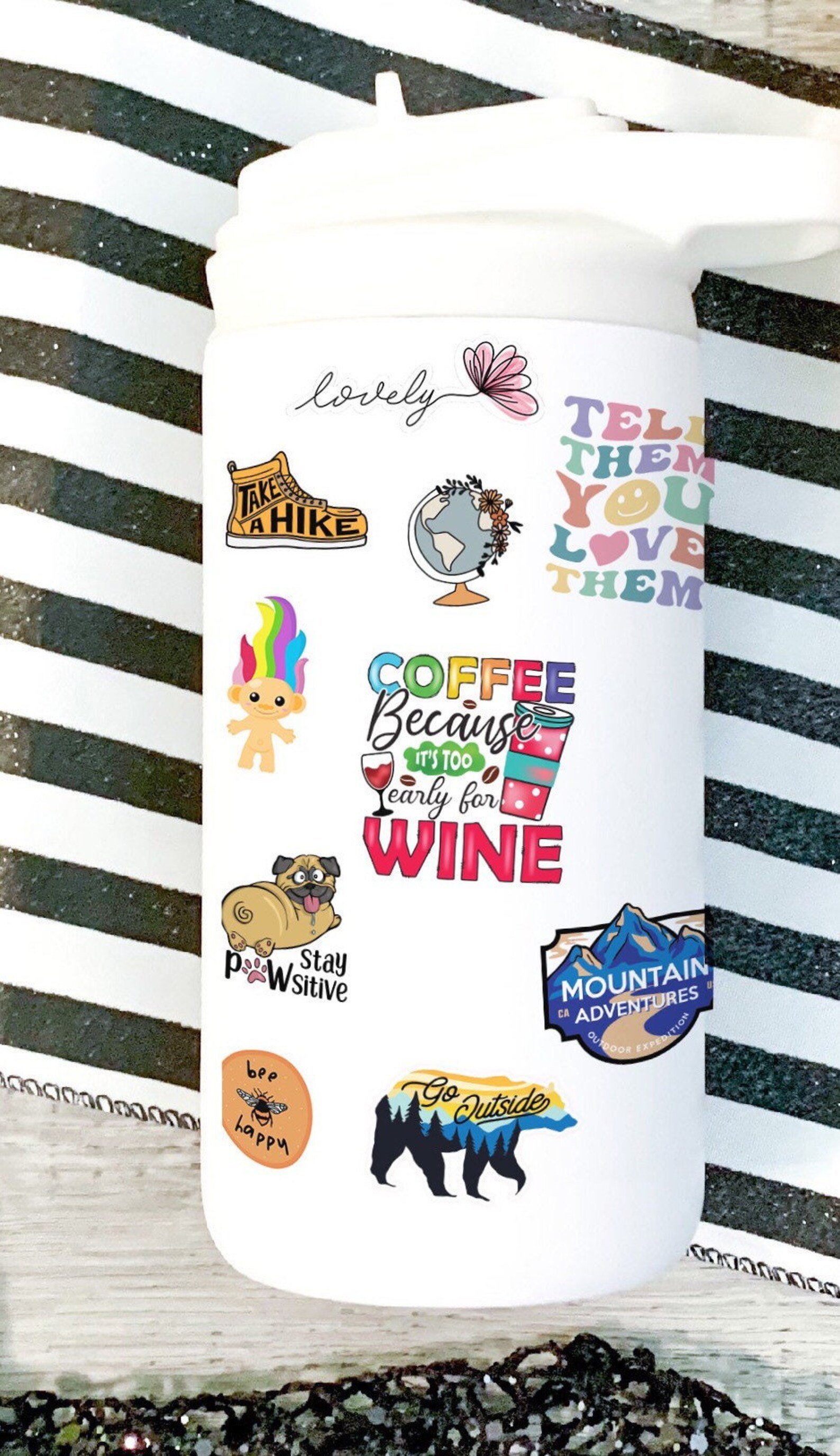 Cute Sticker Pack Laptop Stickers Pack Bullet Journal - Etsy