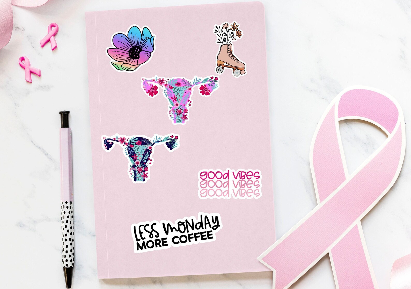 Uterus Sticker Womens Reproductive Rights Feminist Sticker - Etsy