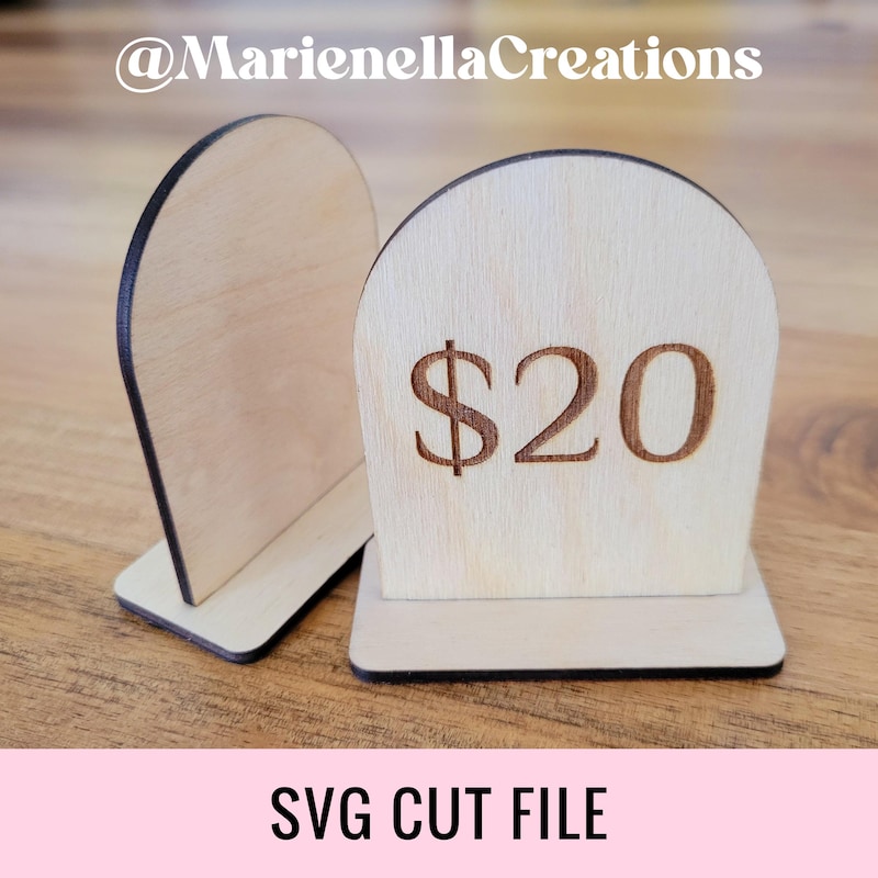Wood Payment Stand - Etsy