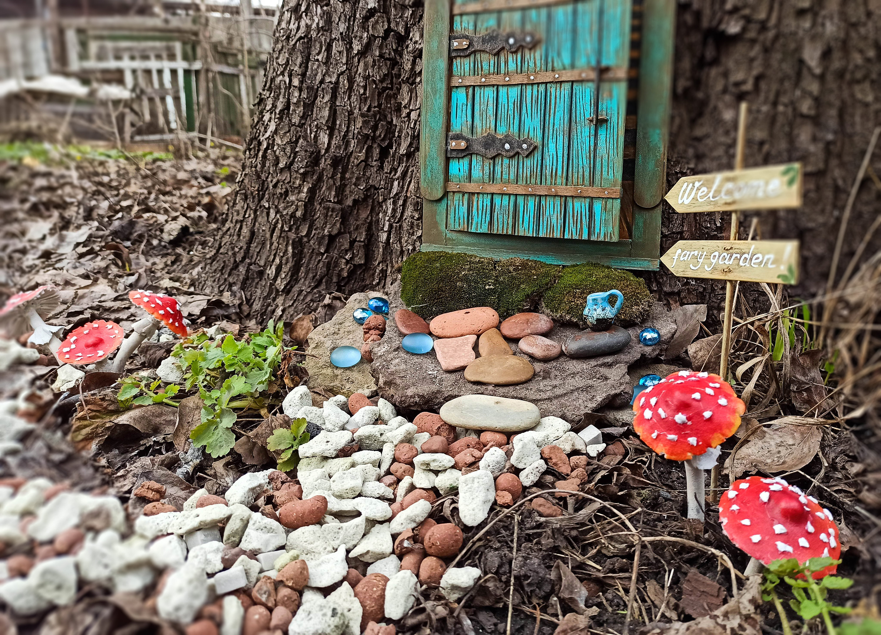 Set Fairy Garden mushrooms Realistic mushrooms Magic | Etsy