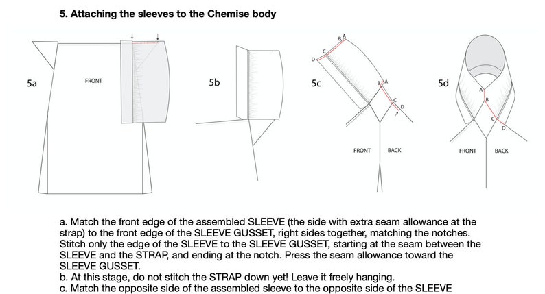 Victorian Chemise Digital PDF Pattern - Etsy