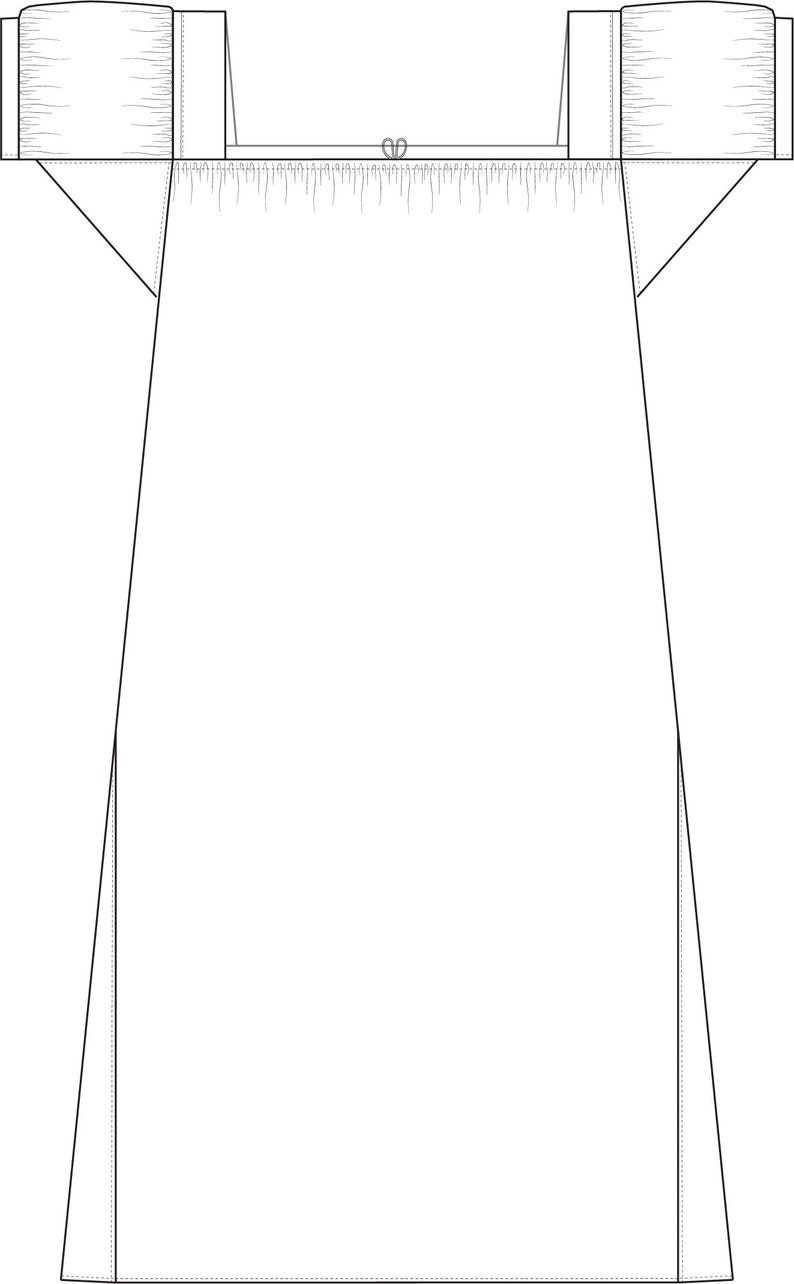 Victorian Chemise Digital PDF Pattern: Bust Sizes 28-62 Inches - Etsy