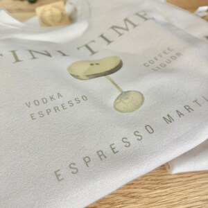 TINI TIME Crewneck / Martini Apparel / Espresso Martini Crewneck - Etsy