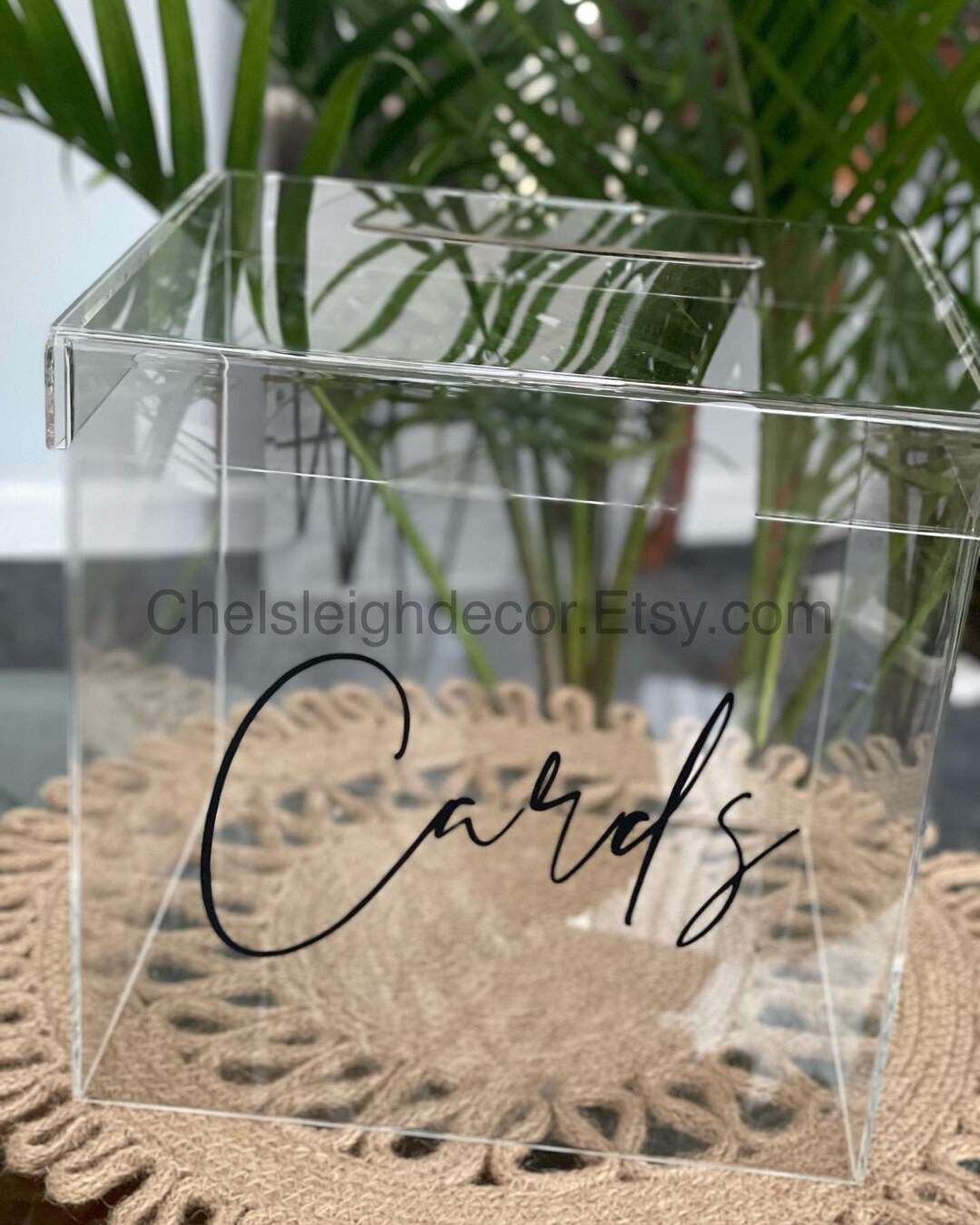 Clear Acrylic Wedding Post Box Wedding Cards Box Party Cards - Etsy