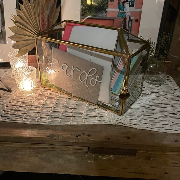 Custom Card Box - Etsy