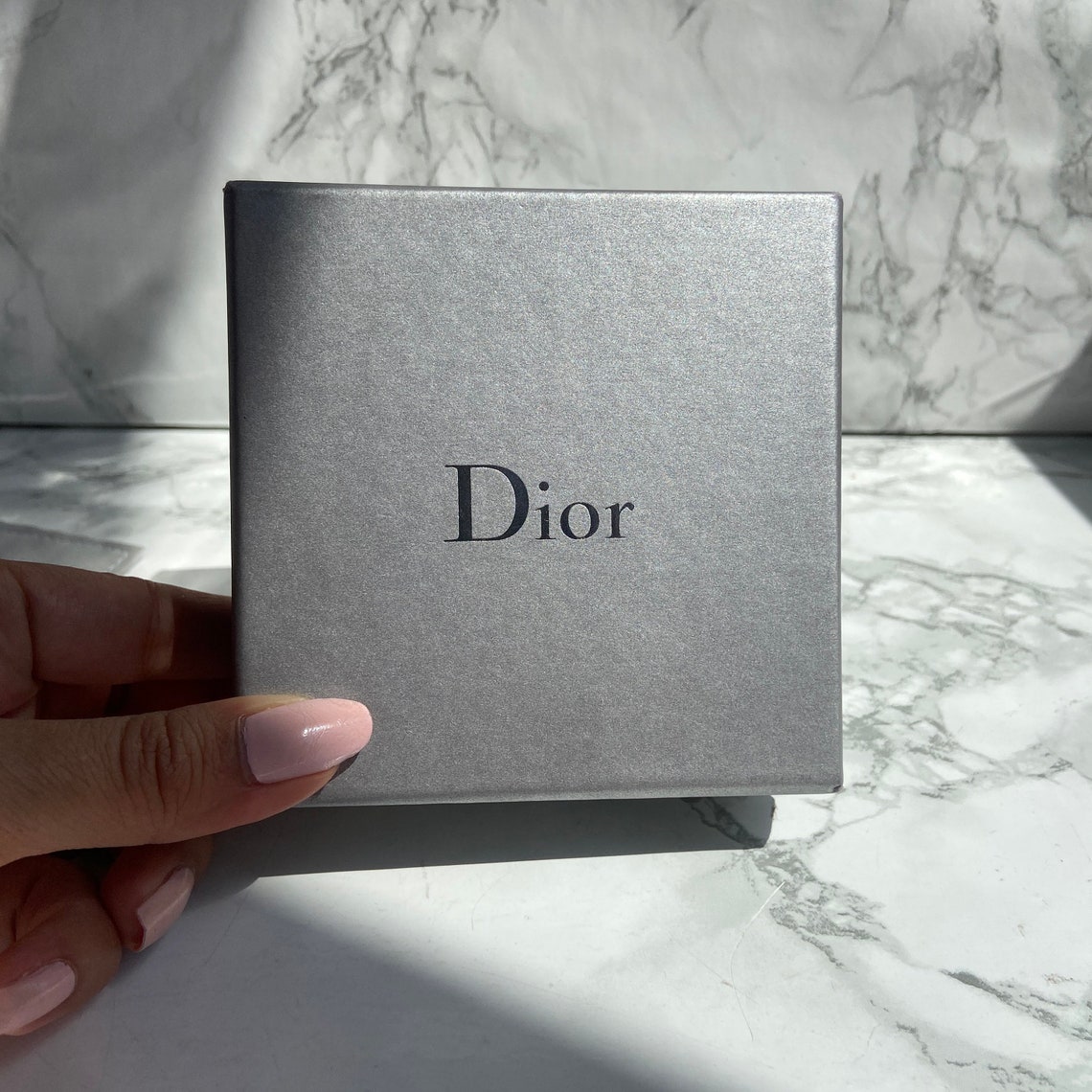 Authentic Dior Empty Gift Set Square Box Forjewellery With Dustbag - Etsy