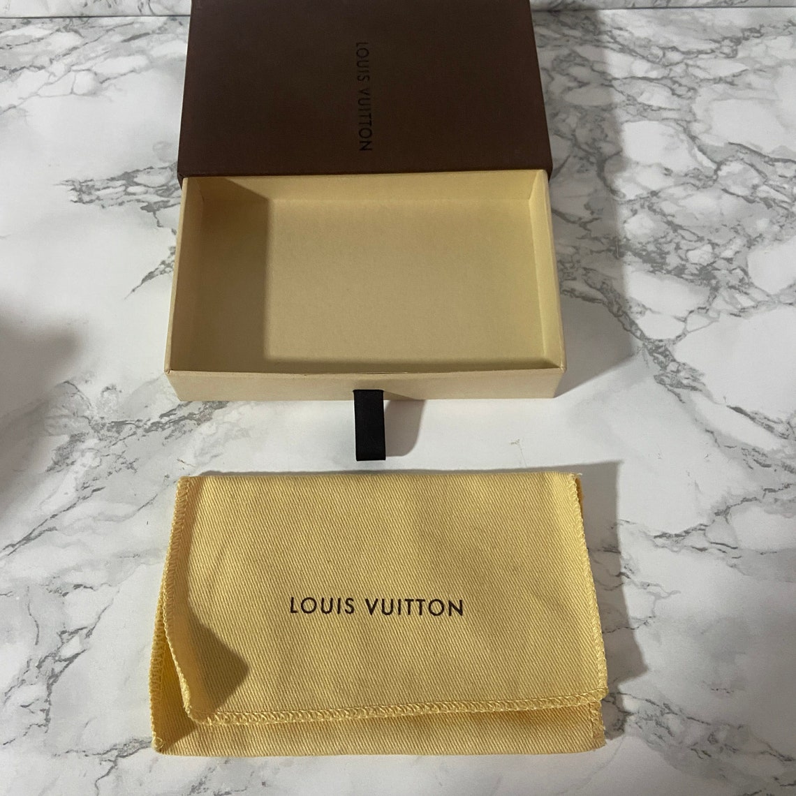 Authentic Louis Vuitton Empty Gift Box & Dustbag for Jewellery - Etsy