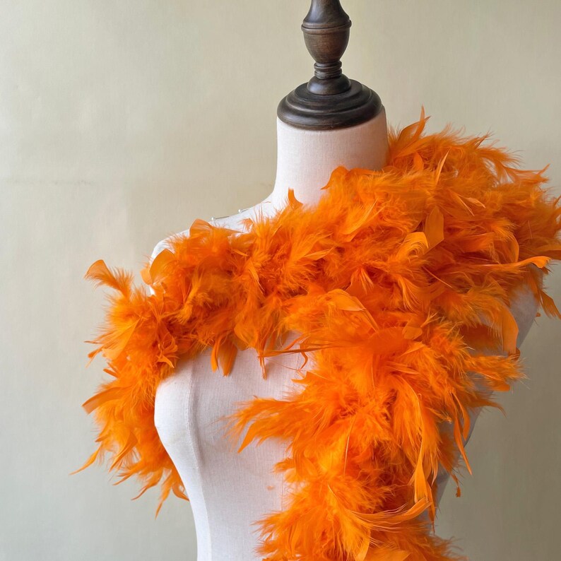 Fluffy Turkey Feather Trim - 2 Meter Fringe Boa for DIY Crafts ...