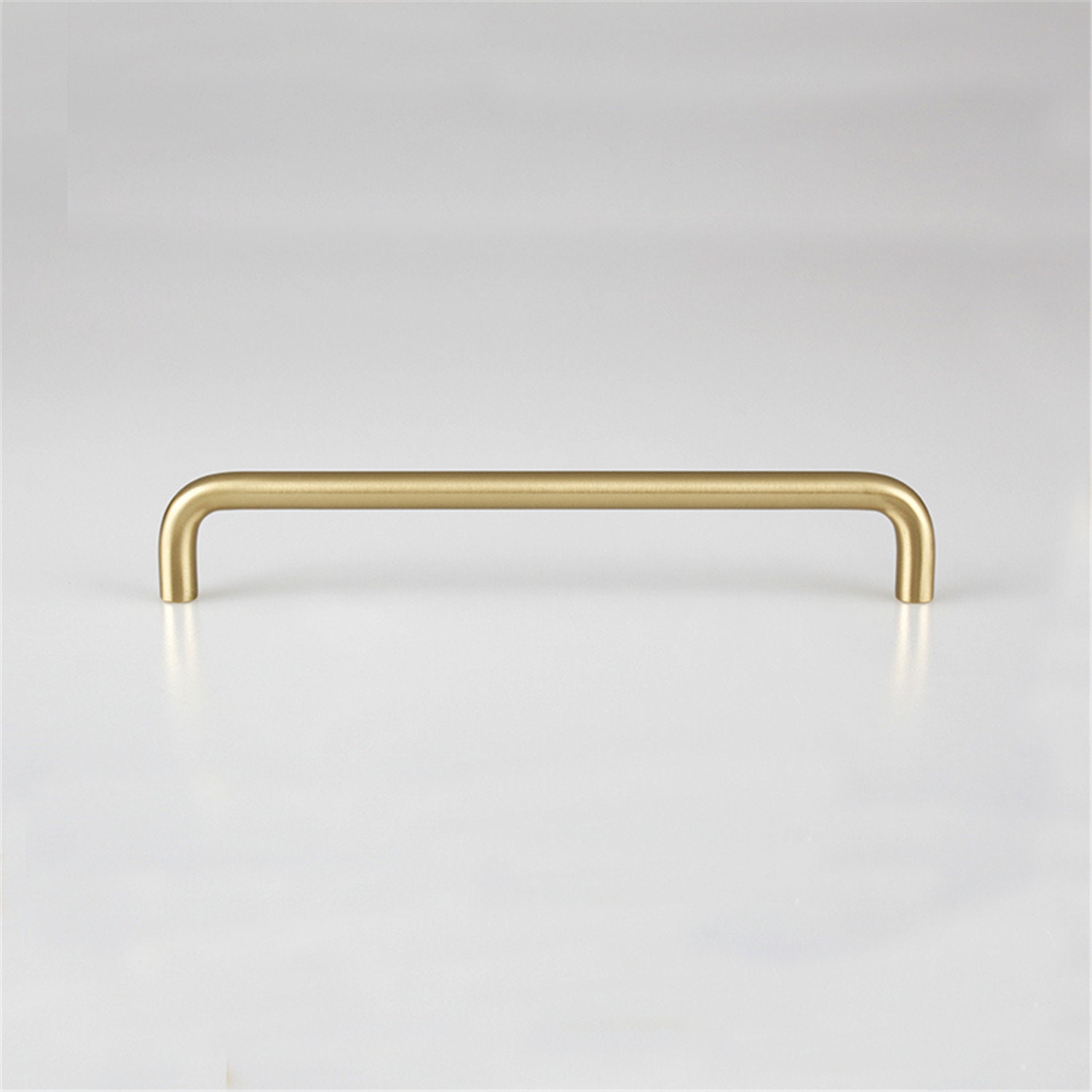 Brass Drawer Pulls Curved Arch Drawer Handles Cupboard Kitchen - Etsy