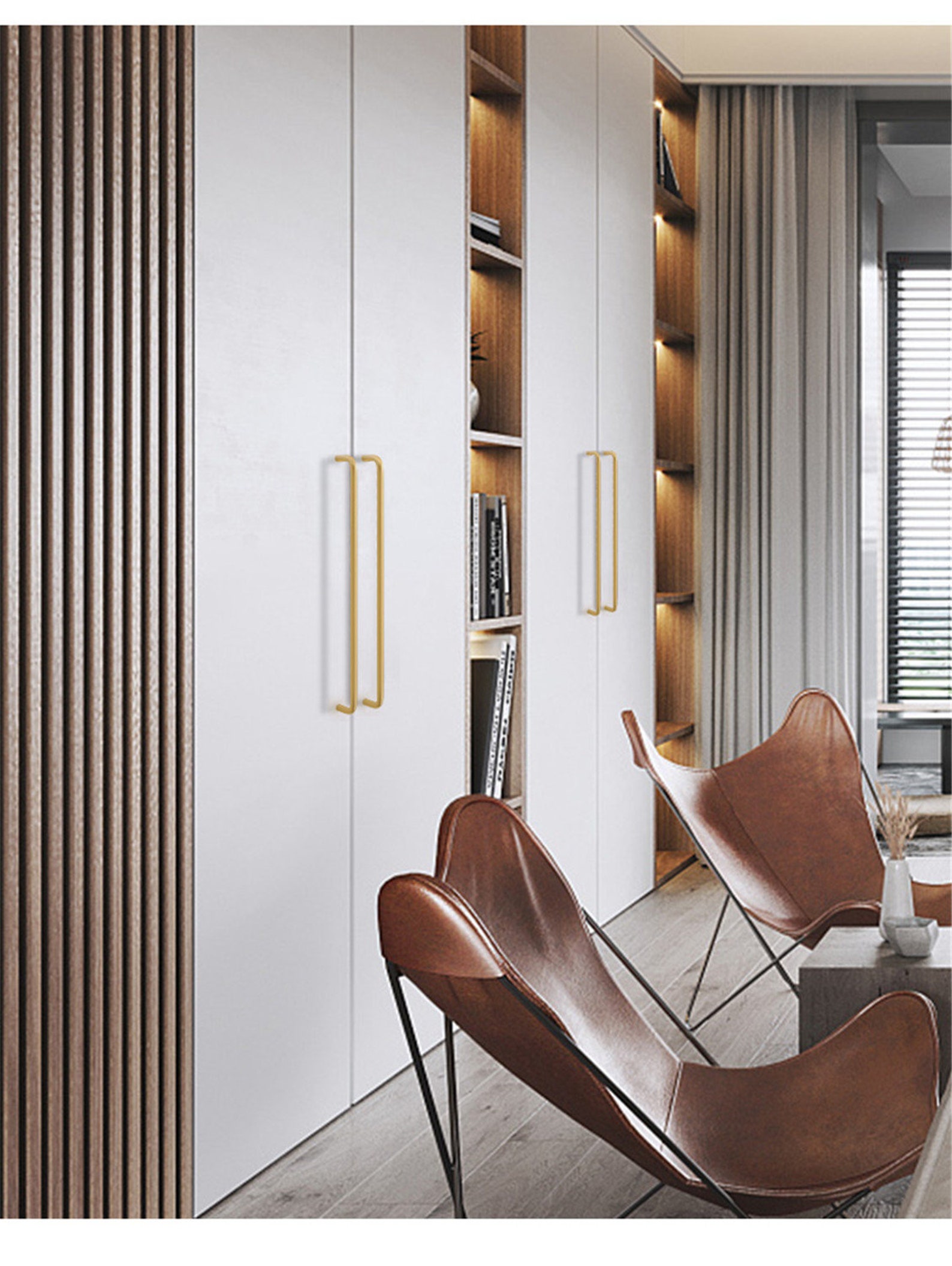 Brass Drawer Pulls Curved Arch Drawer Handles Cupboard Kitchen - Etsy