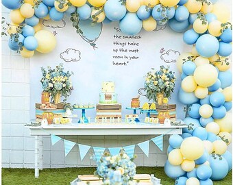 Blue Yellow Party | Etsy