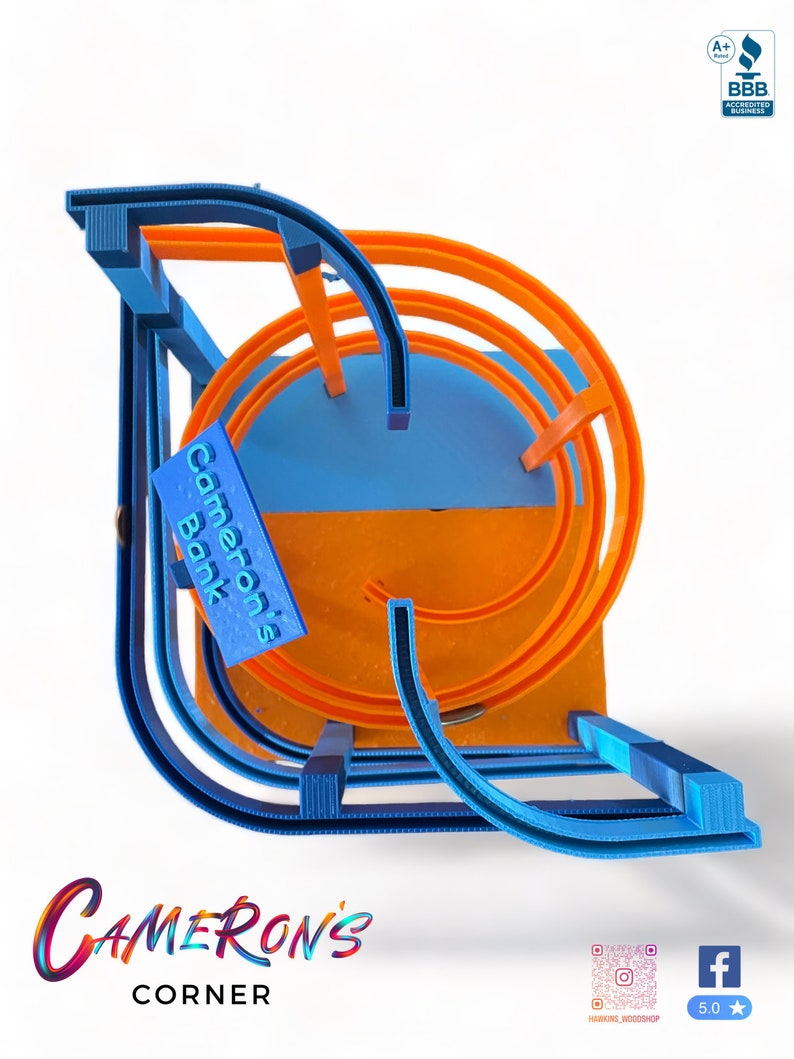 USA Coin Run Bank, 3D Printed, Increase Donations - Etsy