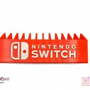 Nintendo Switch Game Case Holder, Holds 12 Games, 3D Printed, Made in ...