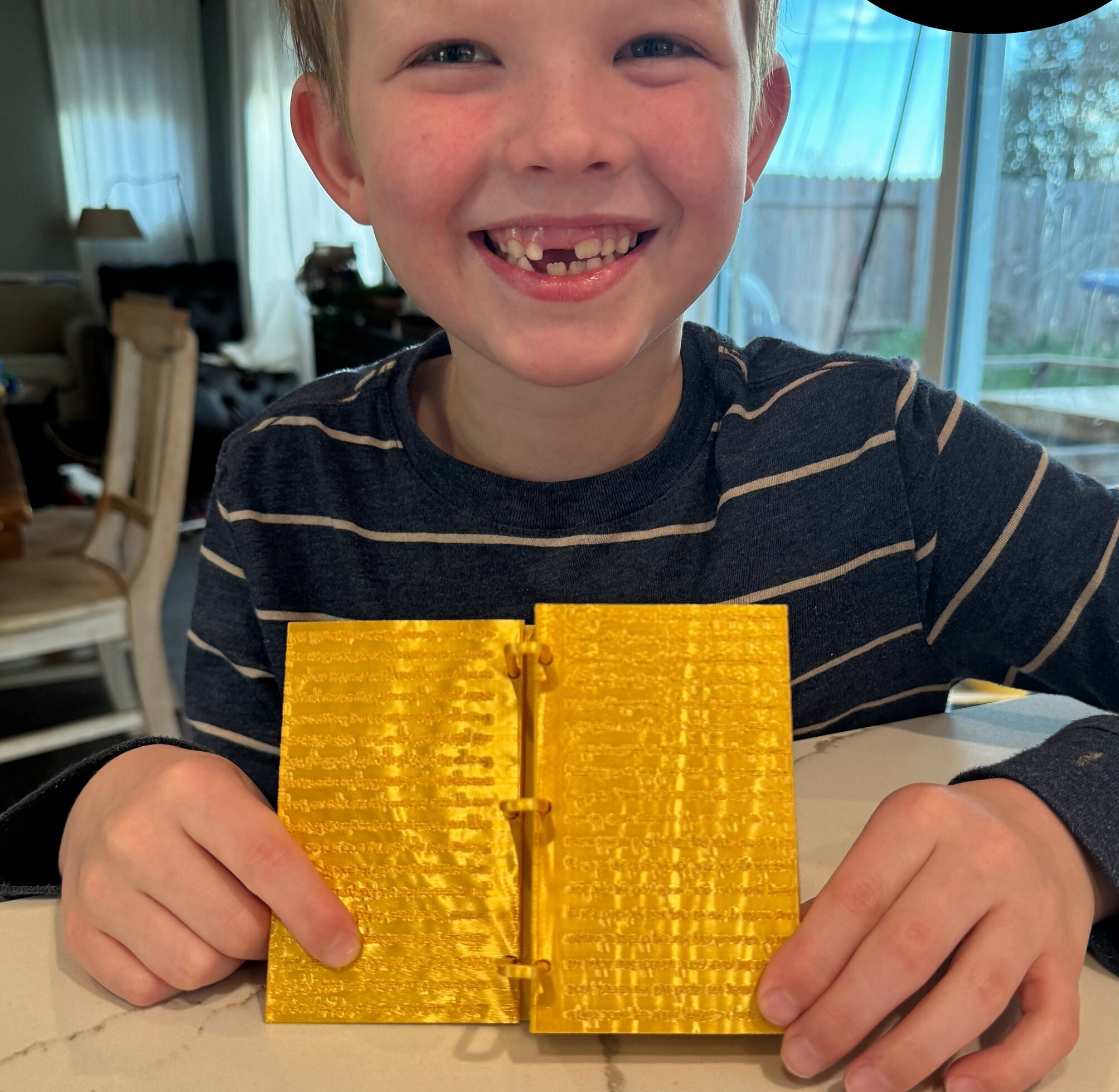 Book of Mormon Golden Plates Model, 3D Printed, Small or Large, 3rd ...