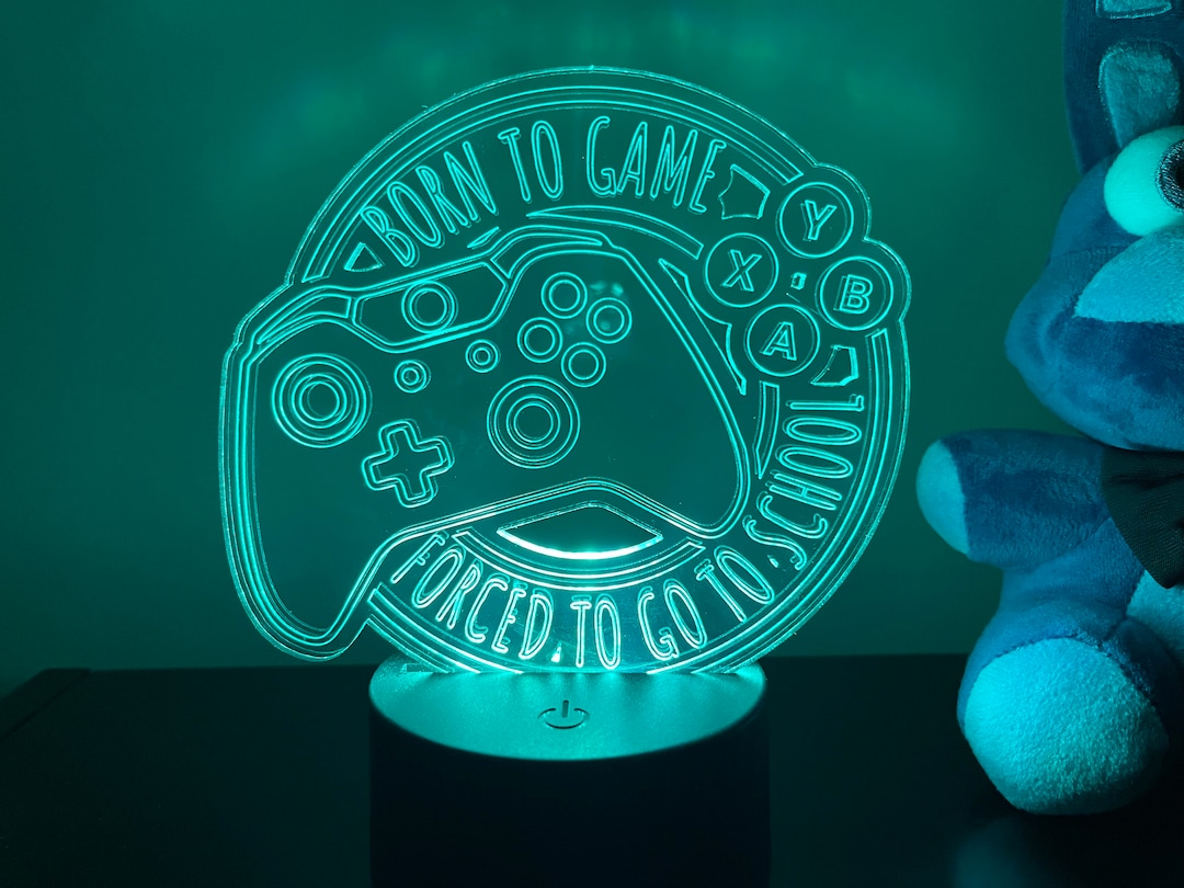 Gaming LED Sign, Gamer, Video Games, School - Etsy