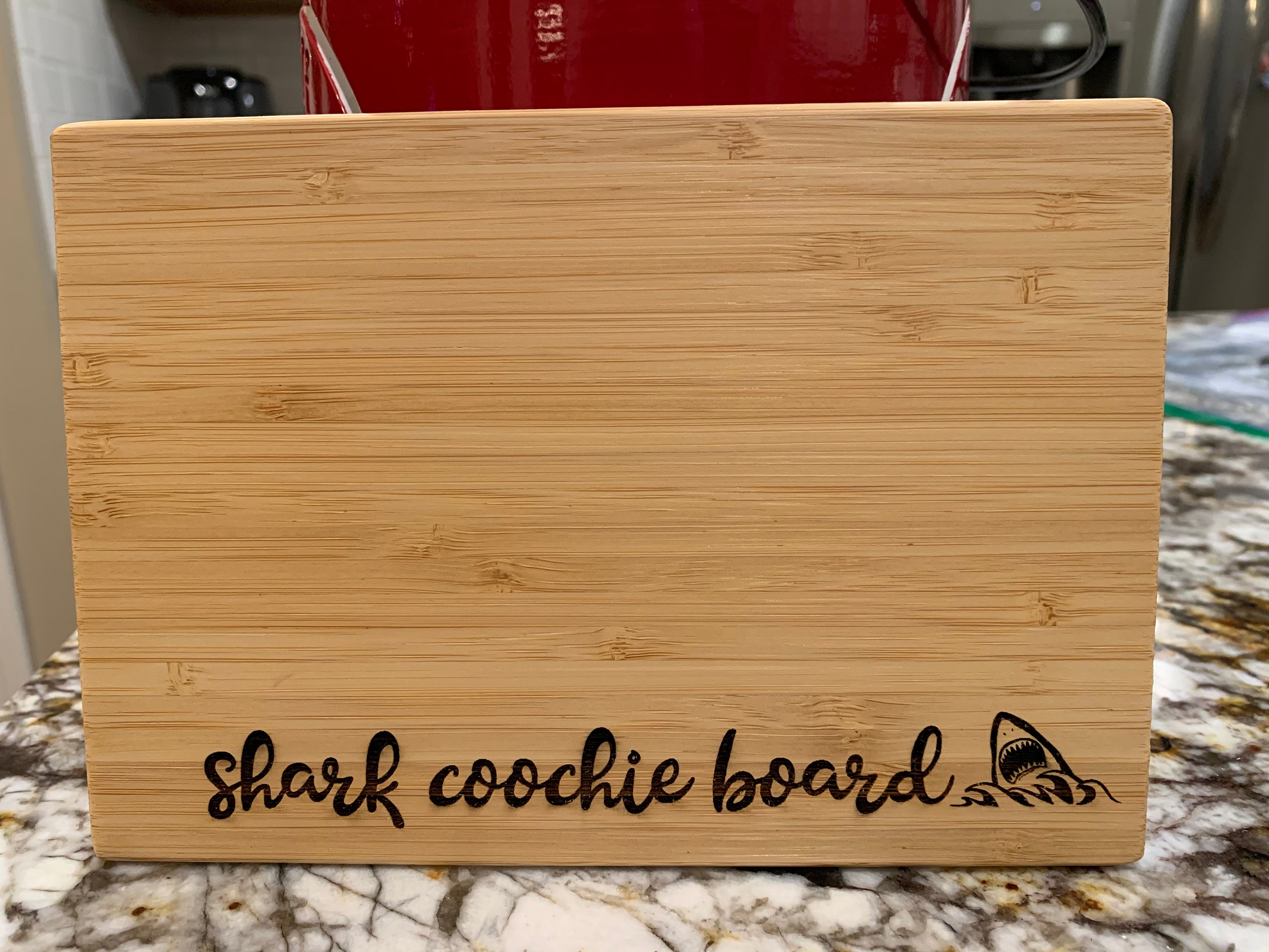 Shark Coochie Cutting Board (personal Size 8"x5.5"x.5"), Cutting Board ...