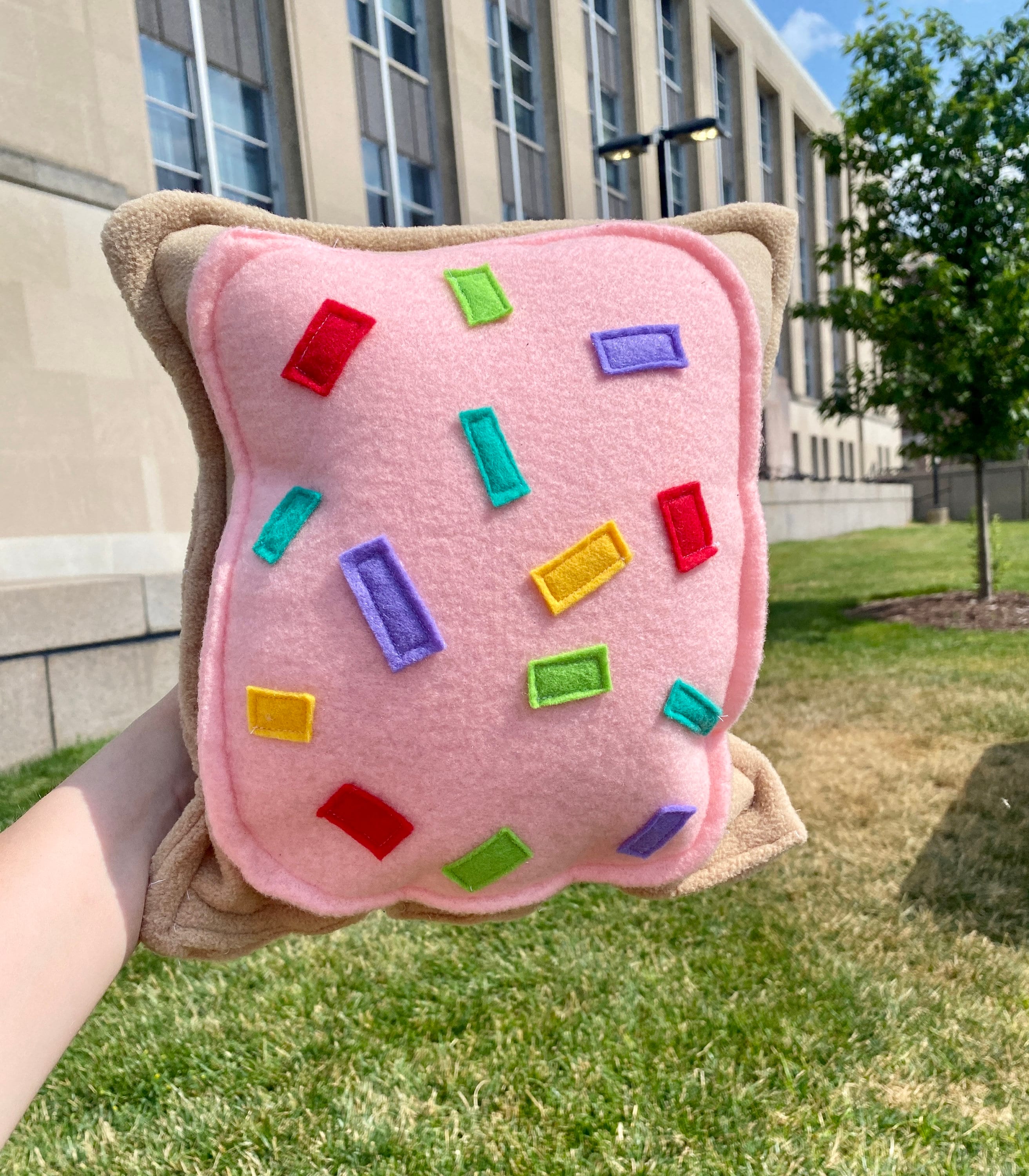 Pop Tart Plushie Hand Sewn Pastry Kawaii Food Plush - Etsy