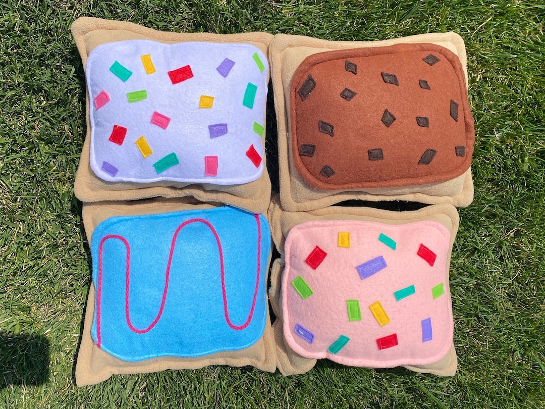 4 Pack All Pop Tart Plushie Hand Sewn Pastry Kawaii Food Plush Foodie ...