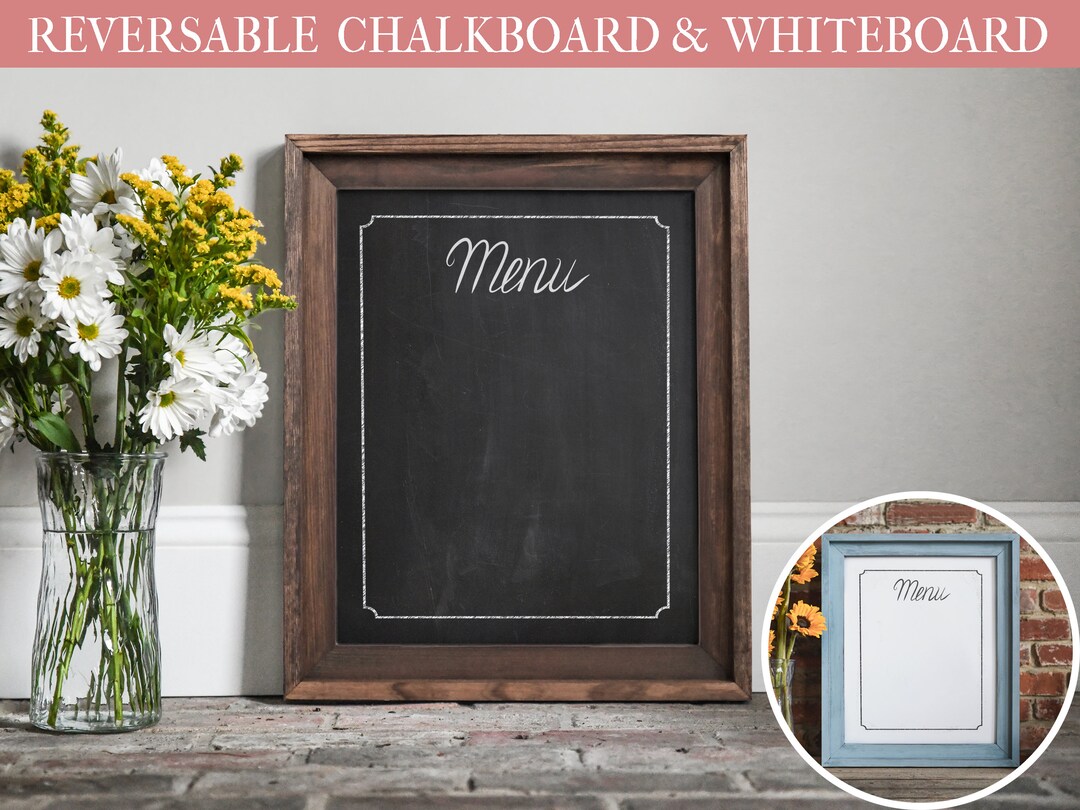 Chalkboard, Menu Board, Chalk Board, Custom Menu Board, Kitchen Decor ...