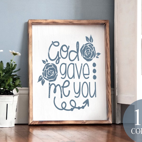 God Gave Me You - Etsy