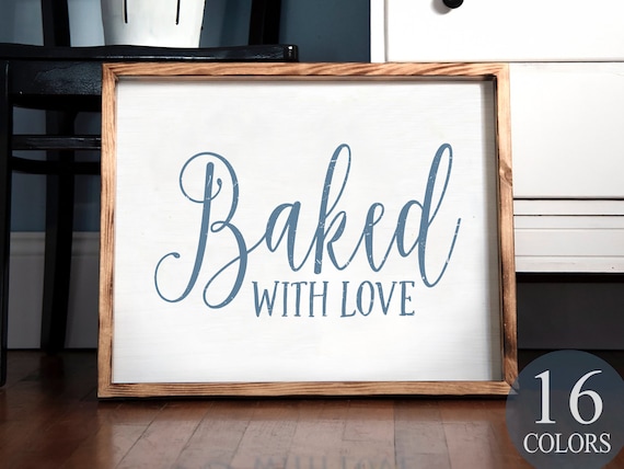 I Love Baking Sign