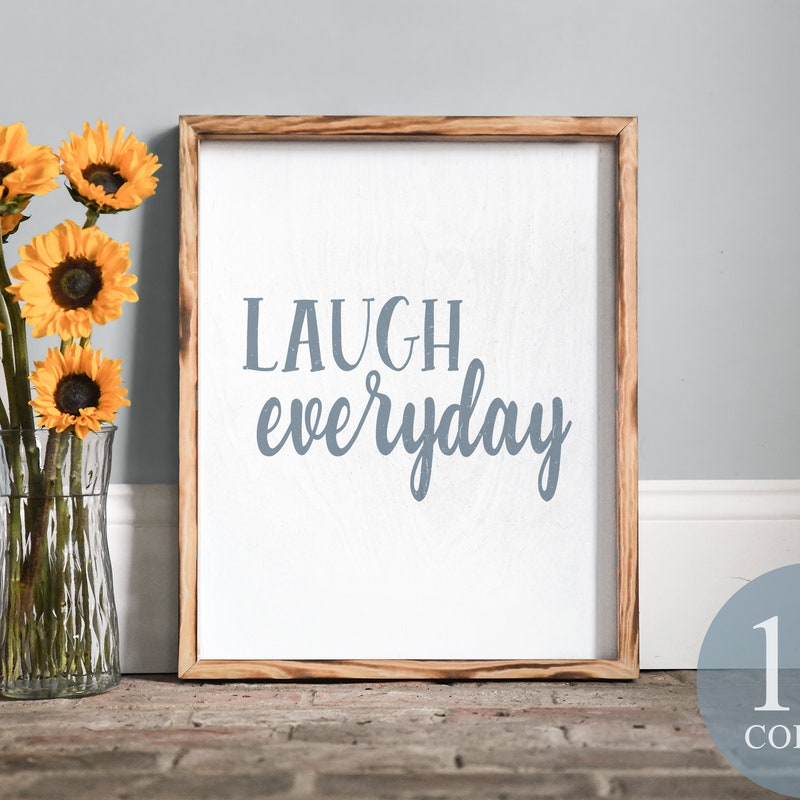 Laugh Every Day - Etsy