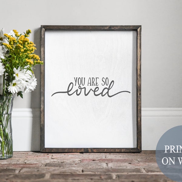 You Are so Loved - Etsy