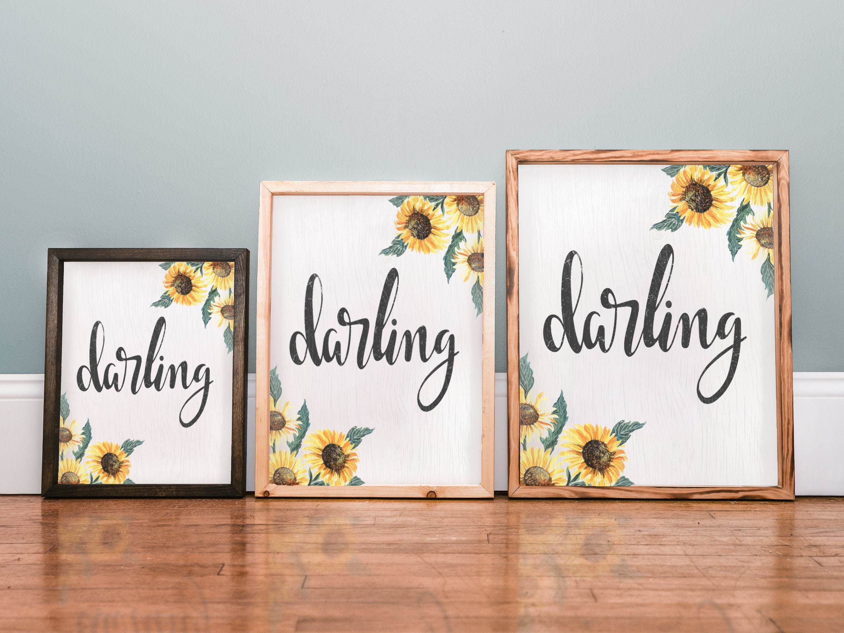 Darling Darling Sign Cute Kids Room Sign Girls Room - Etsy