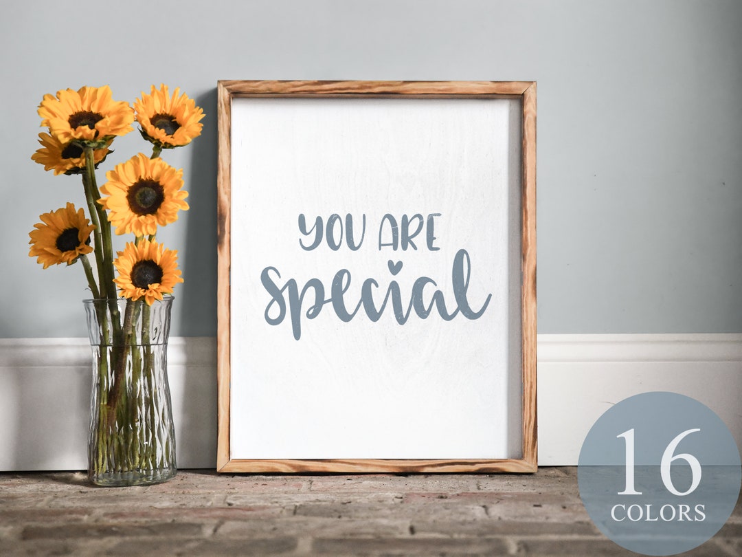You Are Special Sign, You Are Special, Girls Room Decor, Kids Room ...