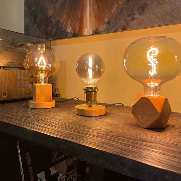 Edison Table Lamp - Etsy