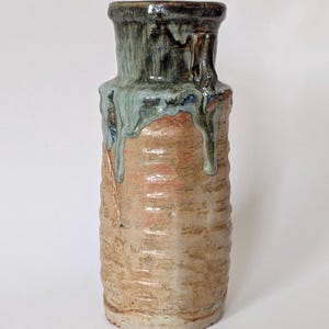 Japanese Ikebana Vase | Iga Ware Vessel | Studio Pottery Hanaire - Etsy