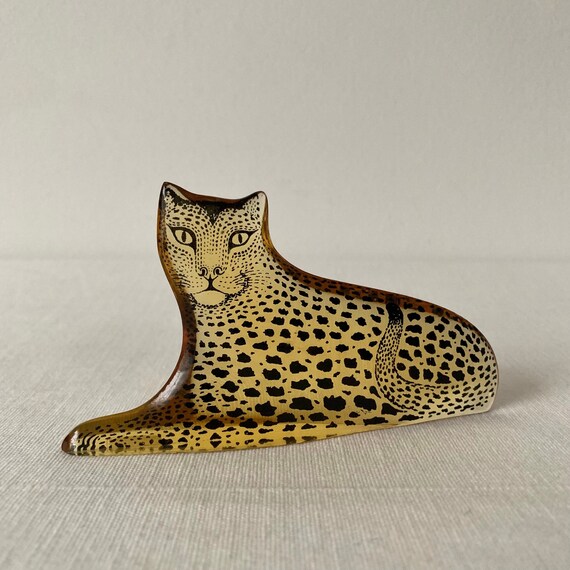 Vintage Figurine Op Art Abraham Palatnik,lucite Brazil,original label ...