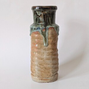 Japanese Ikebana Vase | Iga Ware Vessel | Studio Pottery Hanaire - Etsy