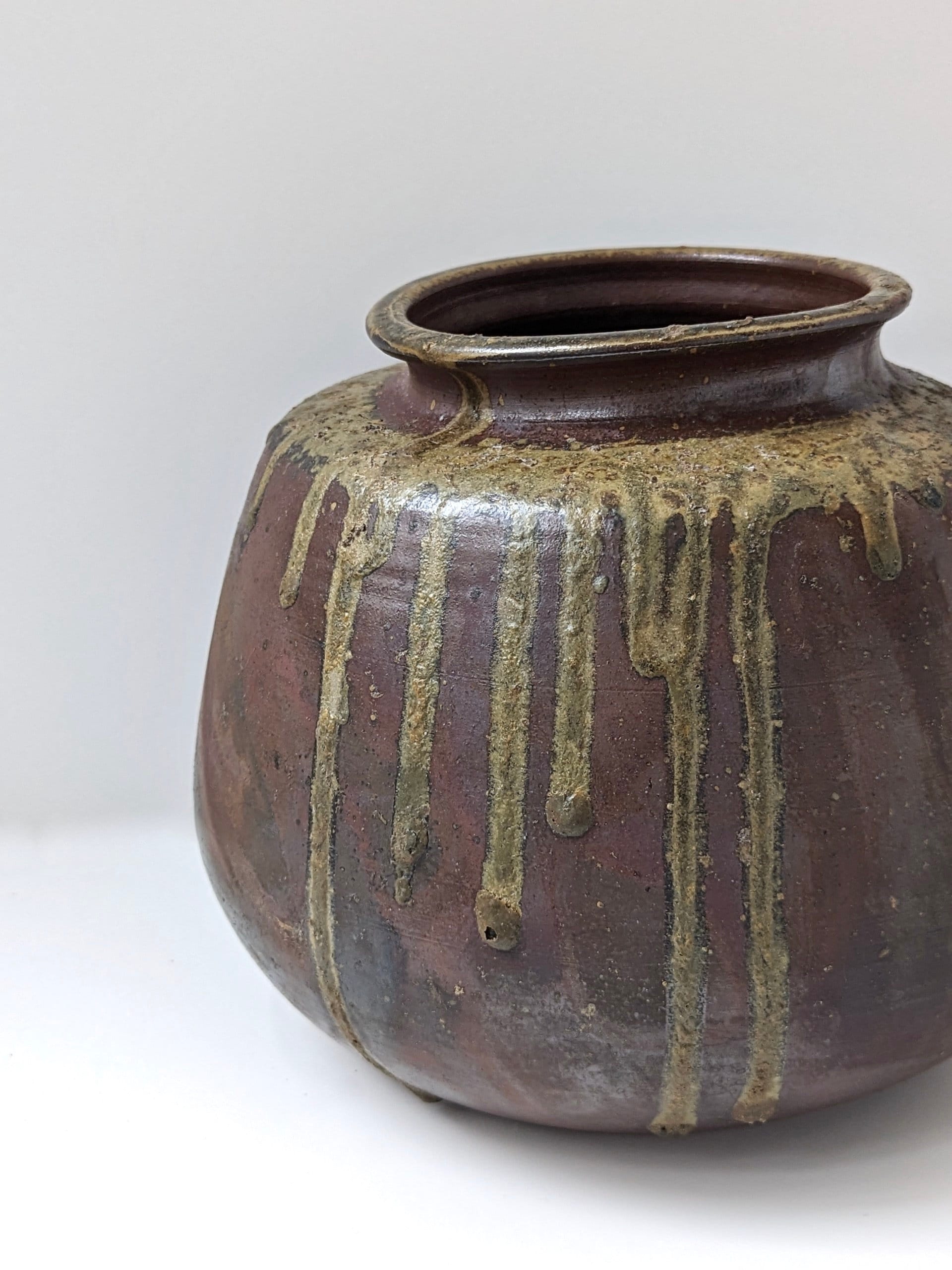 Japanese Ikebana Vase Tamba Ware Hanaire - Etsy