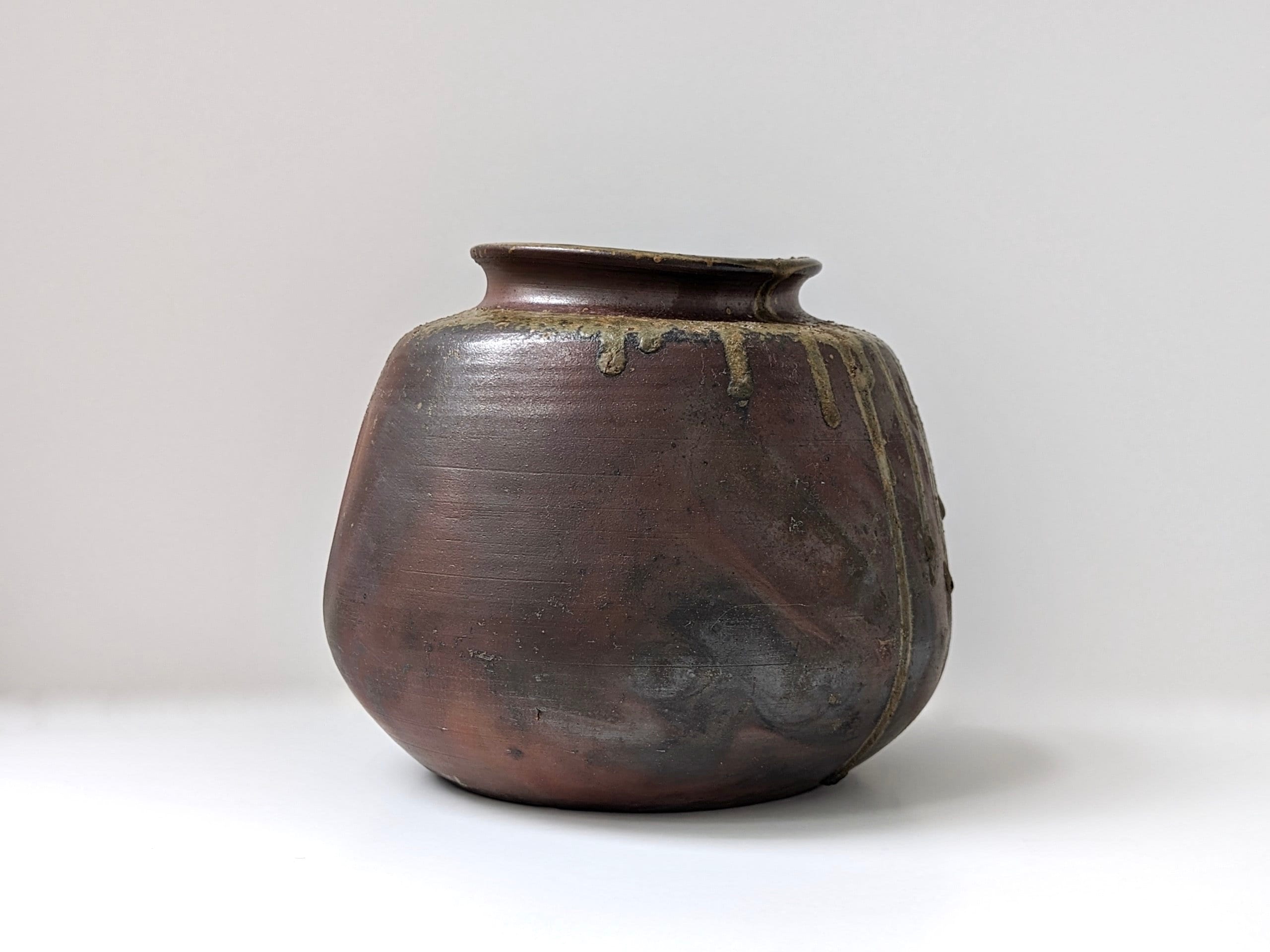 Japanese Ikebana Vase Tamba Ware Hanaire - Etsy