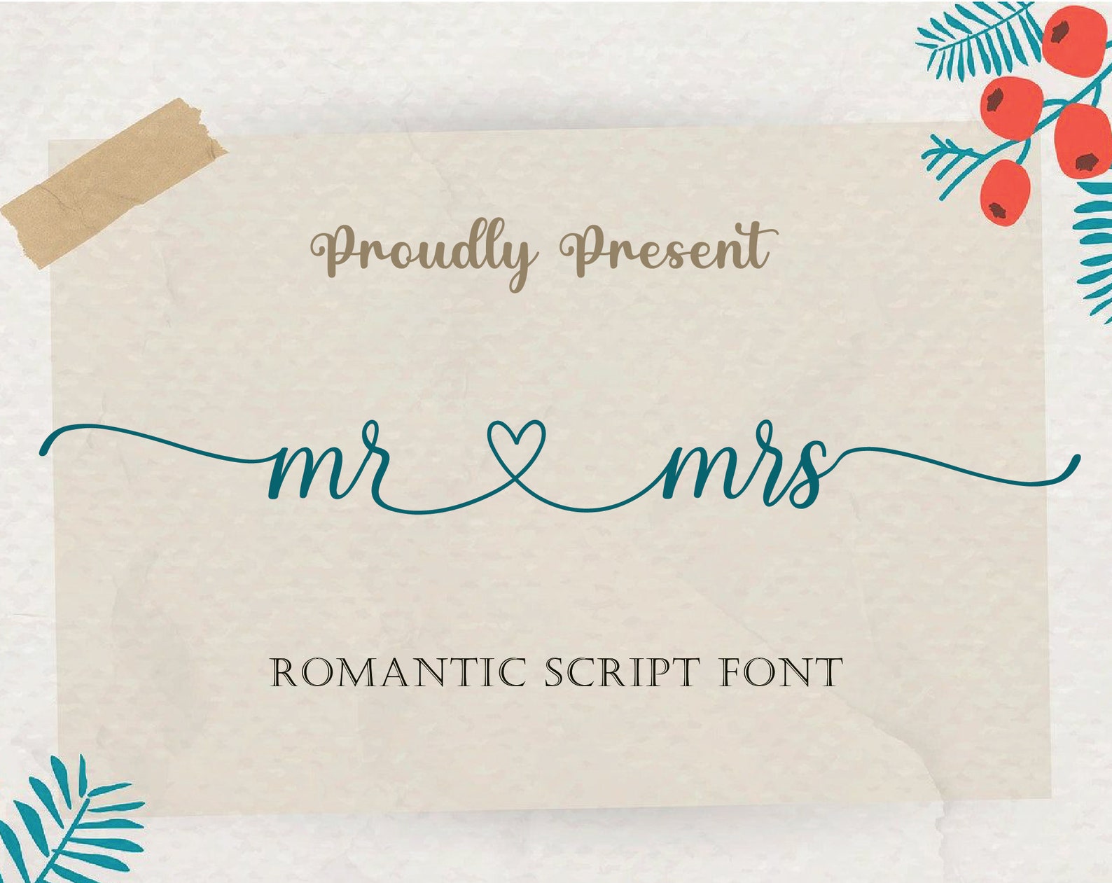 Heart Font Font With Tails Cursive Font Font With Tails Etsy