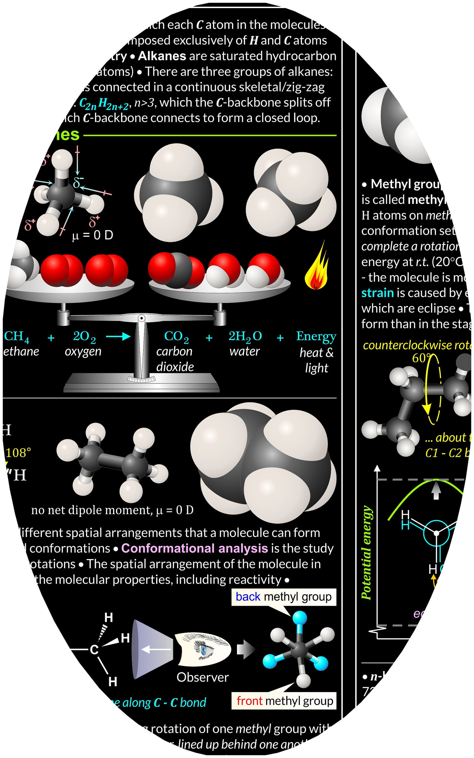 2IN1 Double ORGANIC CHEMISTRY Poster Chart With Functional Groups ...