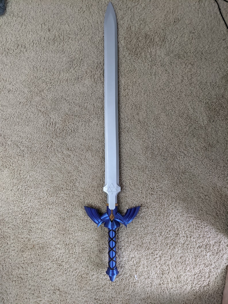 Life Size Master Sword 3D Printed Kit - Legend of Zelda Breath of the ...