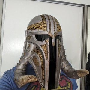 Mandalorian Mythosaur Blacksmith Helmet - 3D Printed DIY Kit - Etsy
