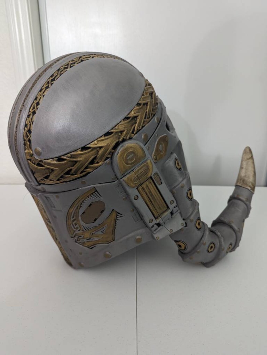 Mandalorian Mythosaur Blacksmith Helmet - 3D Printed DIY Kit - Etsy