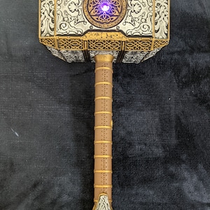 Infinity Mjolnir - 3D Printed Custom Mjolnir - Thor's Hammer - Kit or ...
